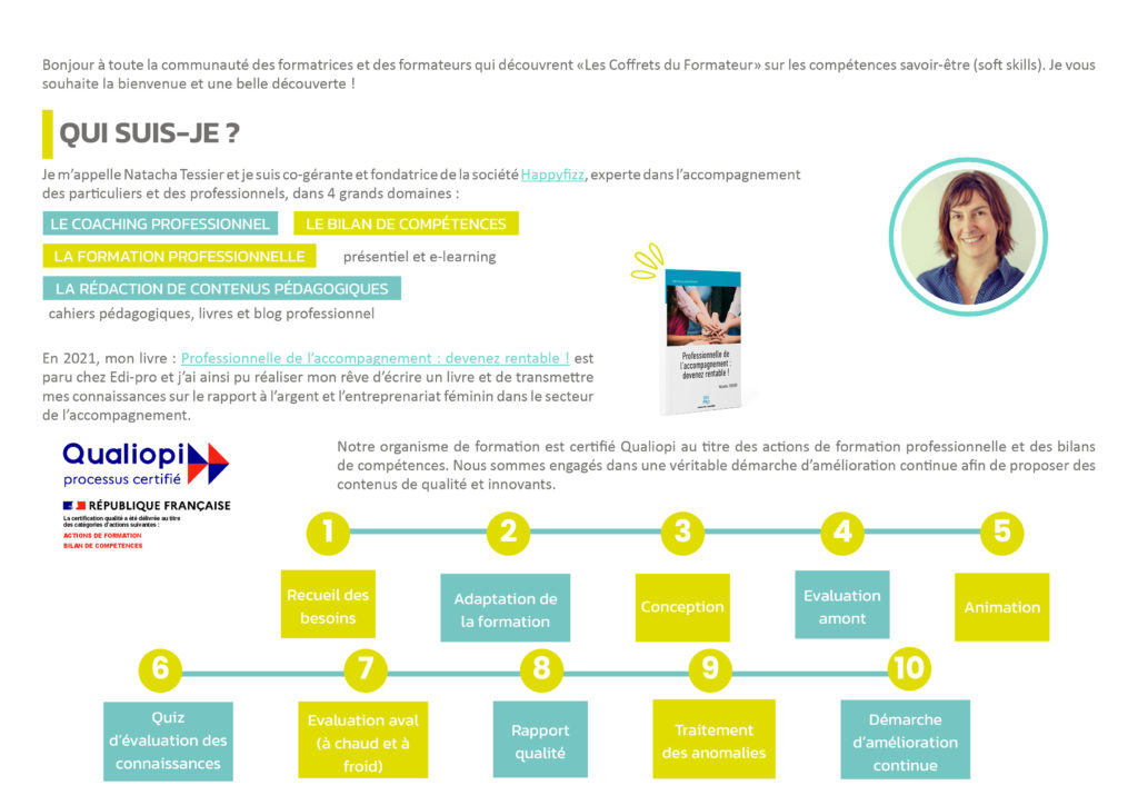 Le coffret du formateur : Télétravail et Management à distance - Happyfizz